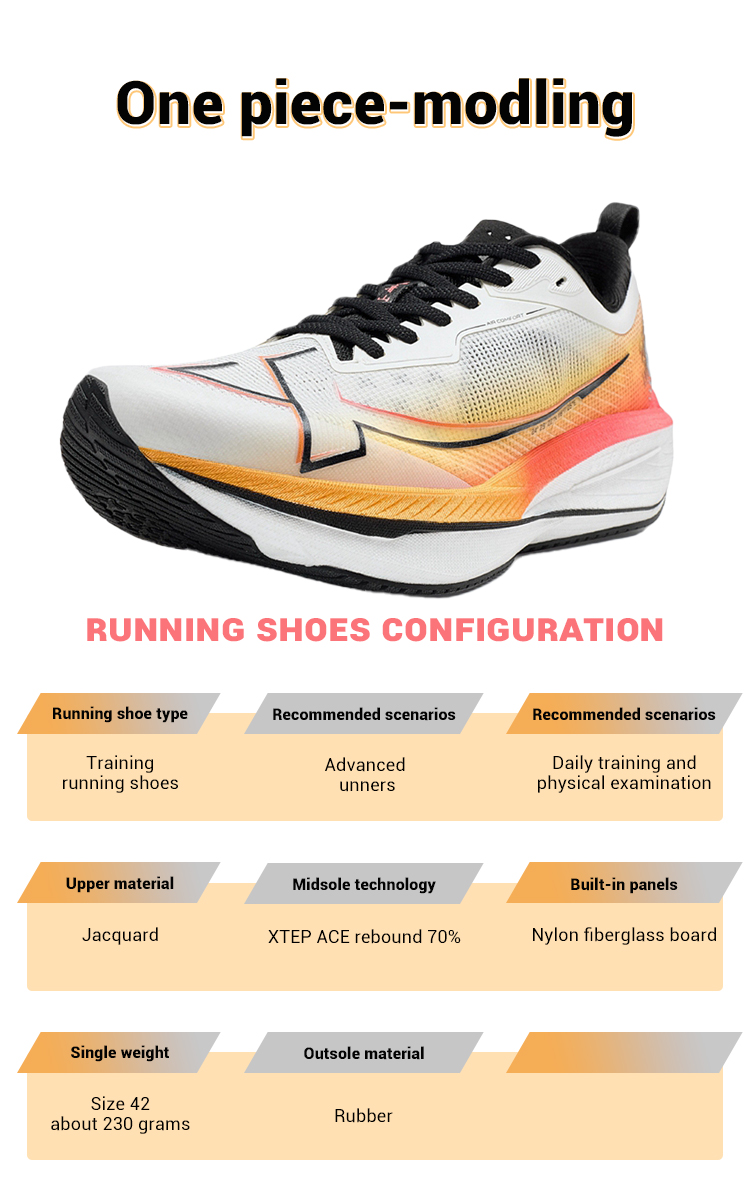 【XTEP】One Piece 1.0 | Kasut jogging lelaki Men Running Shoes 3D ...
