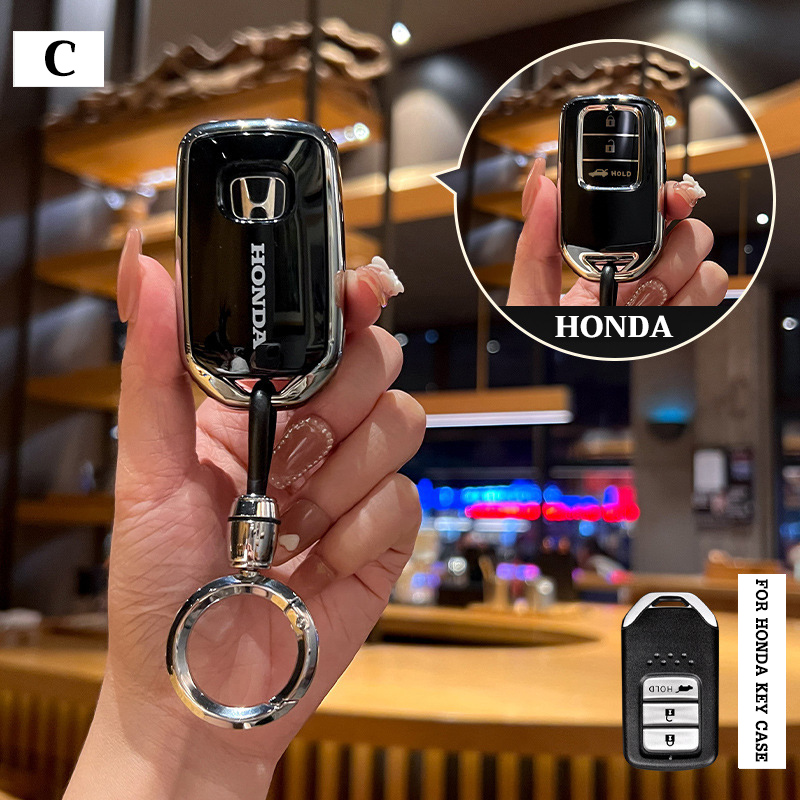 HONDA car key case Smart key accessories suitable for HONDA jazz/HR-V ...