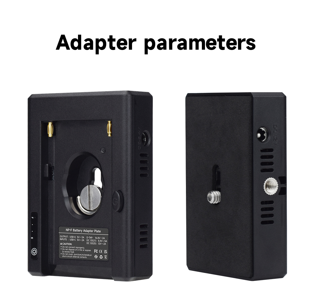 Cityork NP-F Universal Battery Charger Battery Adapter For NP-F550 F750 ...