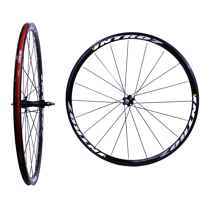 INTRO7 Fixie Wheel Set 20-24H Front and Rear Wheelset Single Speed ...