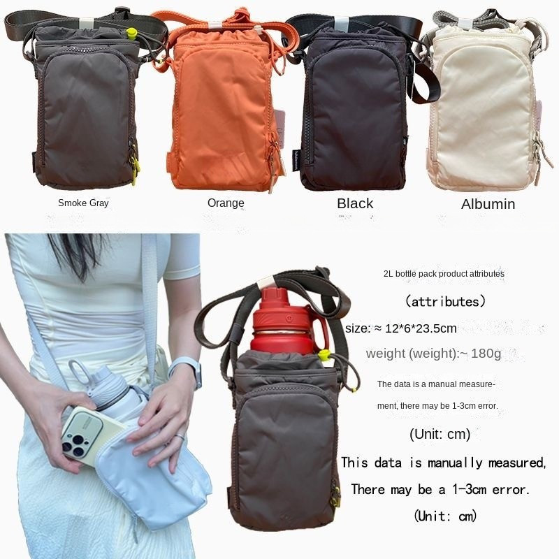 Collapsible Water Bottle Strap Holder Tumbler Carrier Bag Owala Bottle Buddy Cup Holder Sleeve ...