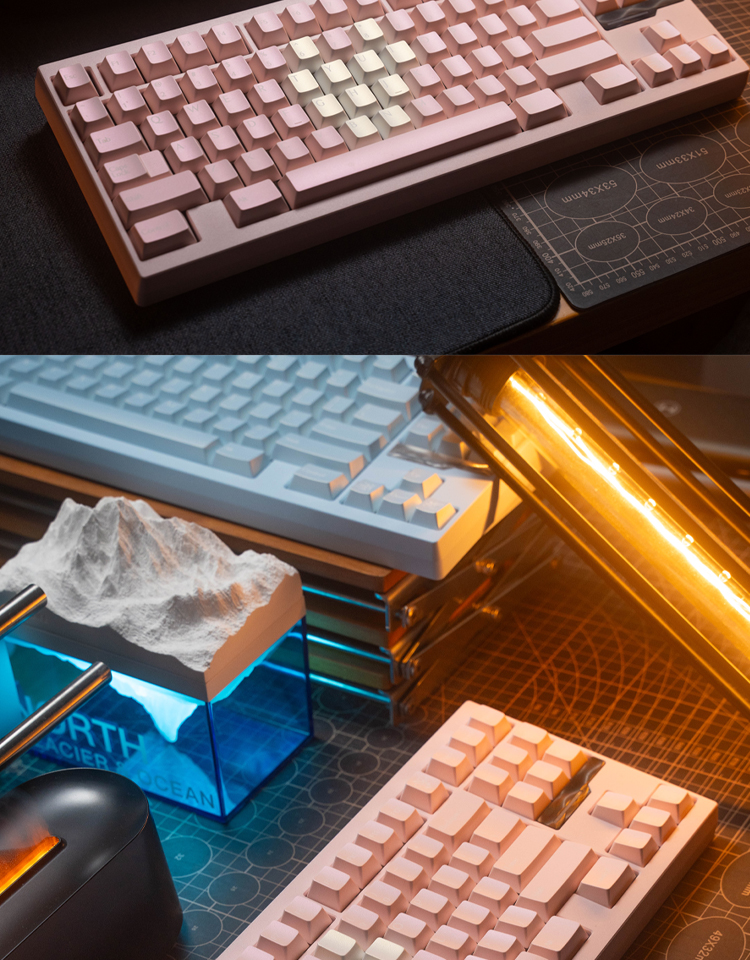 XVX Colorful Pearl Keycaps Series cherry profile double shot Full Set ...