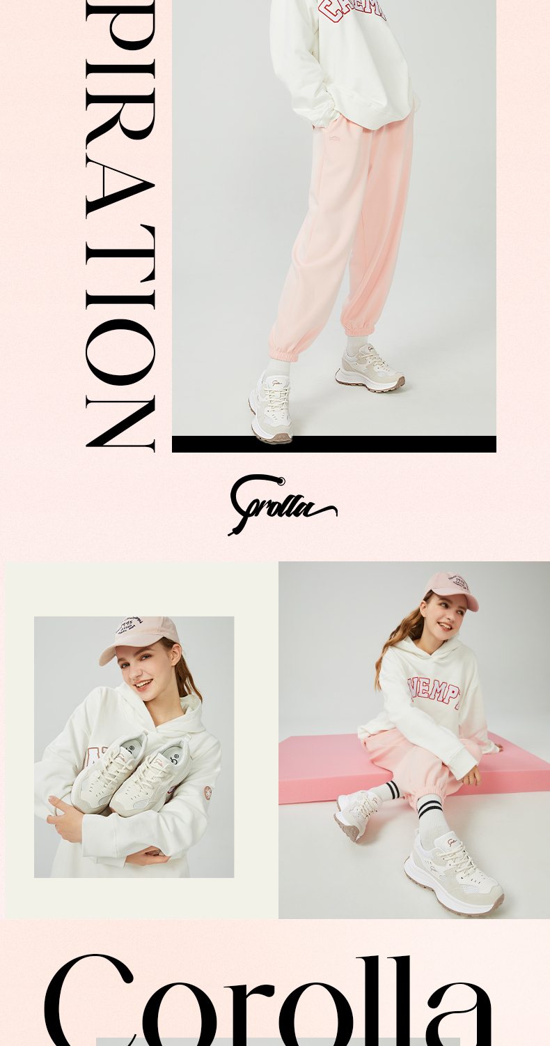 【Recommended to buy a larger】Corolla sport sneakers women retro classic ...