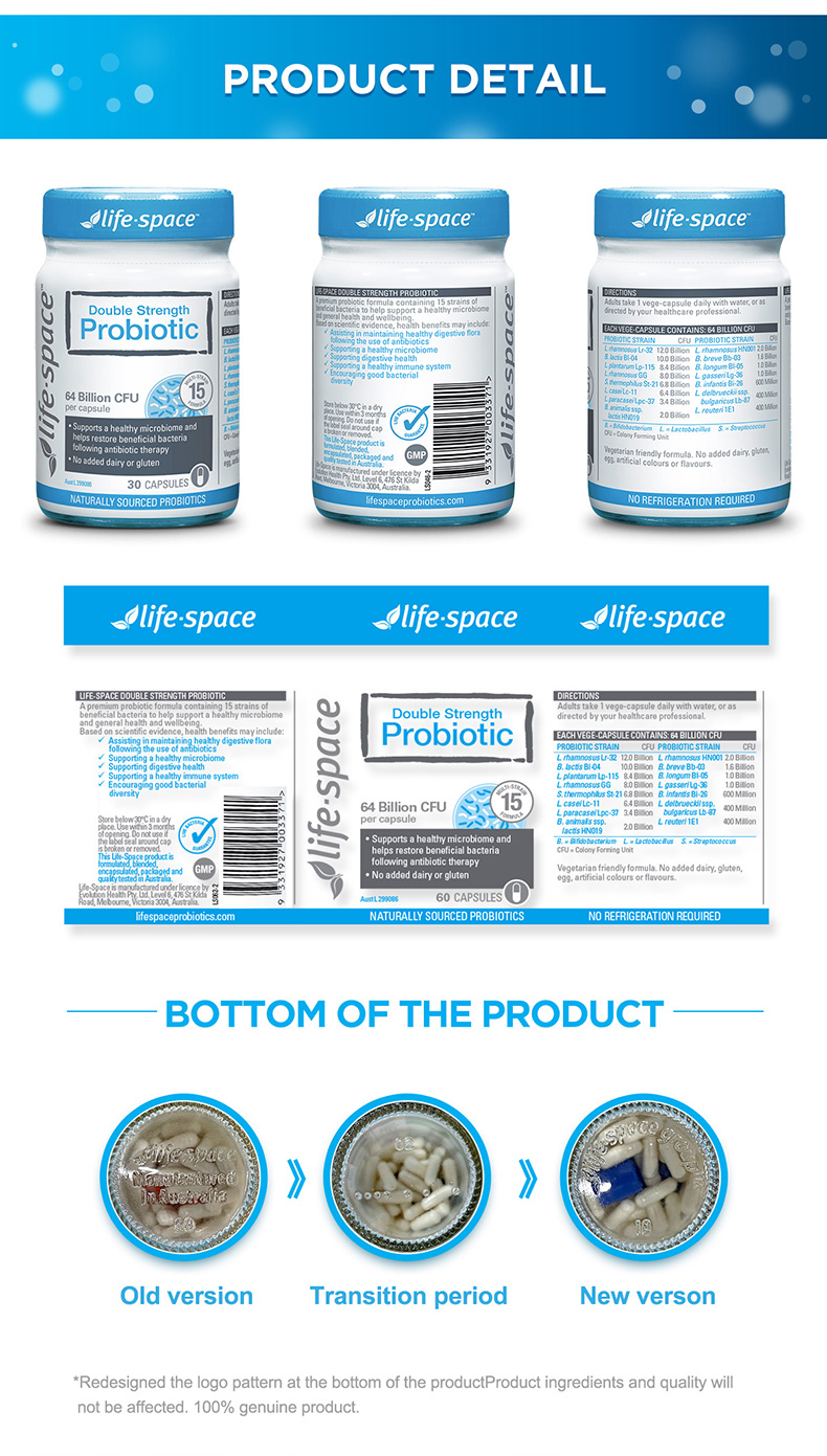 [Double Strength] Life Space Double Strength Adult Probiotics 30s ...