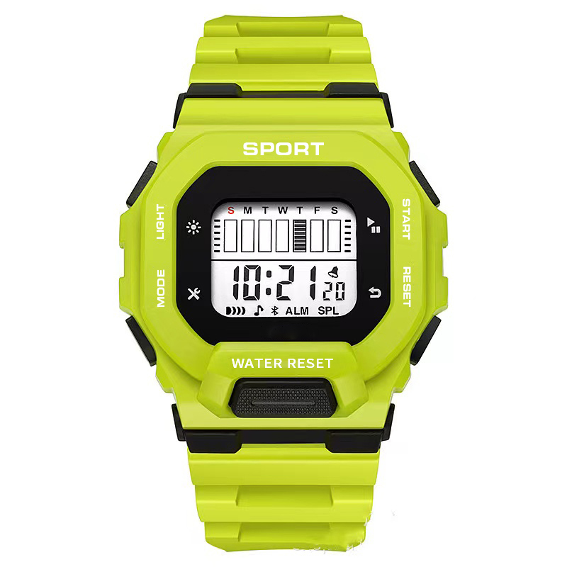 Unisex Square Digital Watch Oversized Dis play Multifunction Sport ...