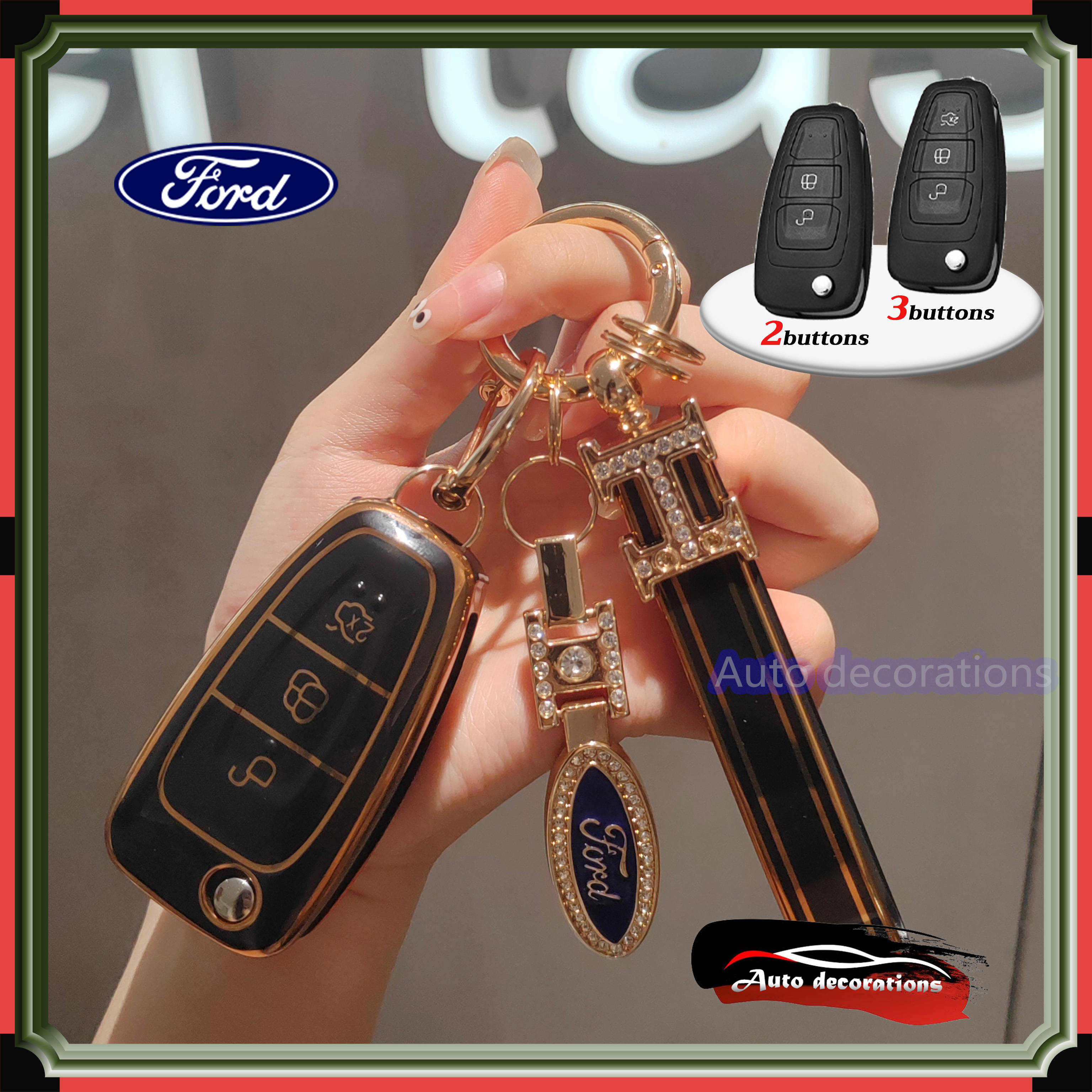 Ford EVEREST RANGER key cover Ford ecosport ranger xls/xlt 2014-2017 ...