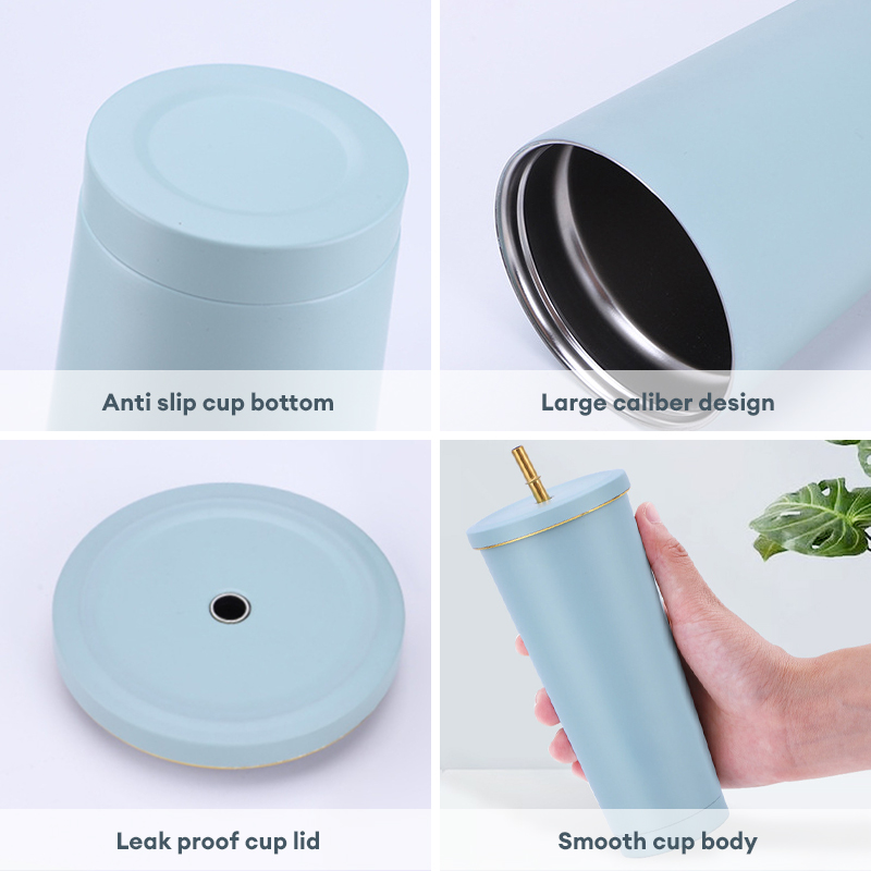 Travel Portable Flask Insulated Cup Coffee Mug Stainless Steel 750ml ...
