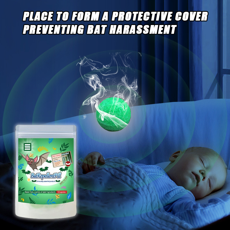 【All Bats Stay Away！】IOO Bat Repellent Outdoor Pigeons Repellent ...