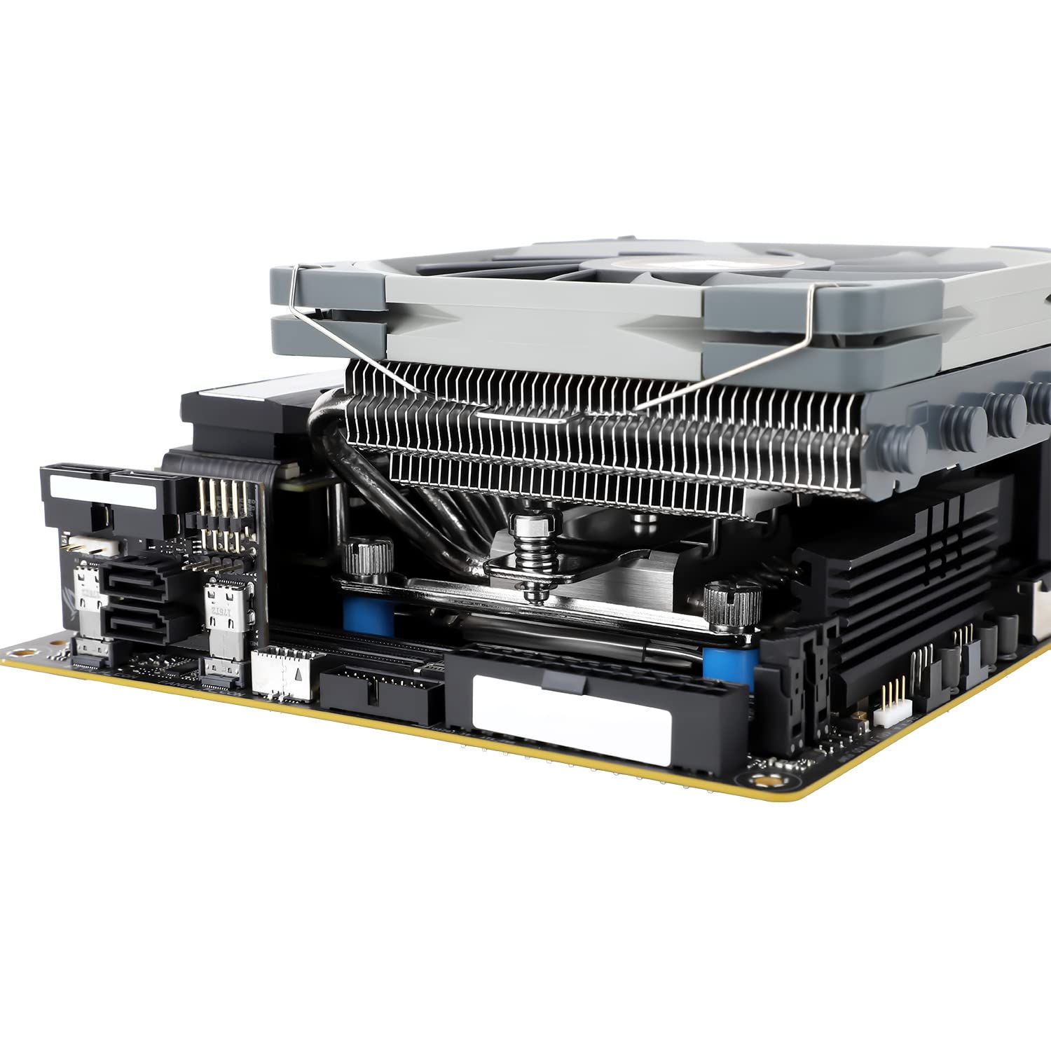 Thermalright AXP120-X67 ARGB CPU Air Cooler 6 Heat Pipes Low Profile ...