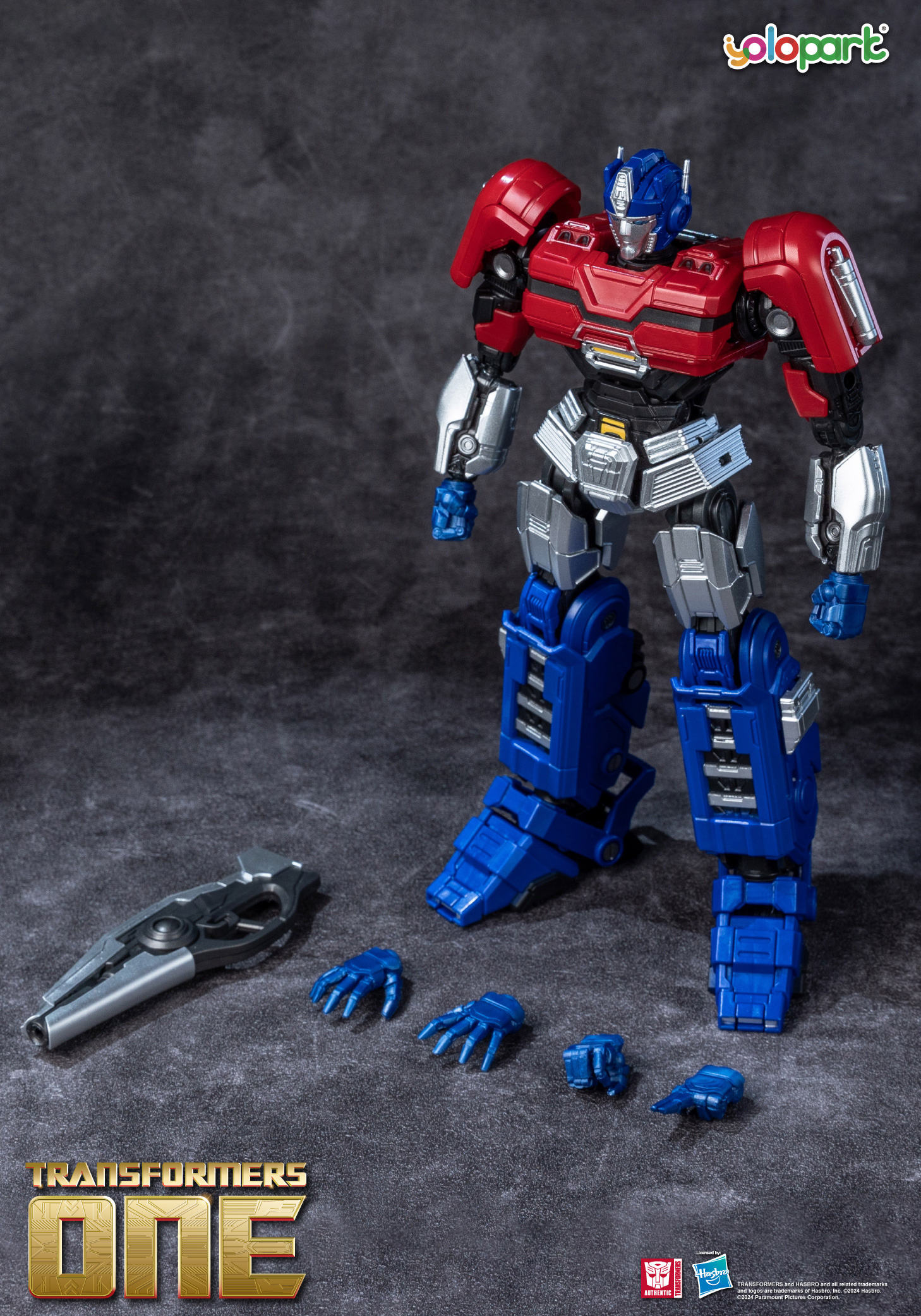 YOLOPARK TRANSFORMERS ONE AMK Series 20cm Orion Pax（Optimus Prime）Model Kit-Cogged Mode | Shopee ...
