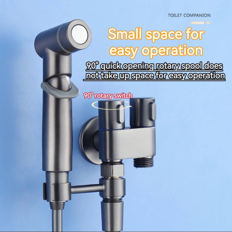 Bidet spray set stainless steel bathroom Water closet pipeline Spray ...
