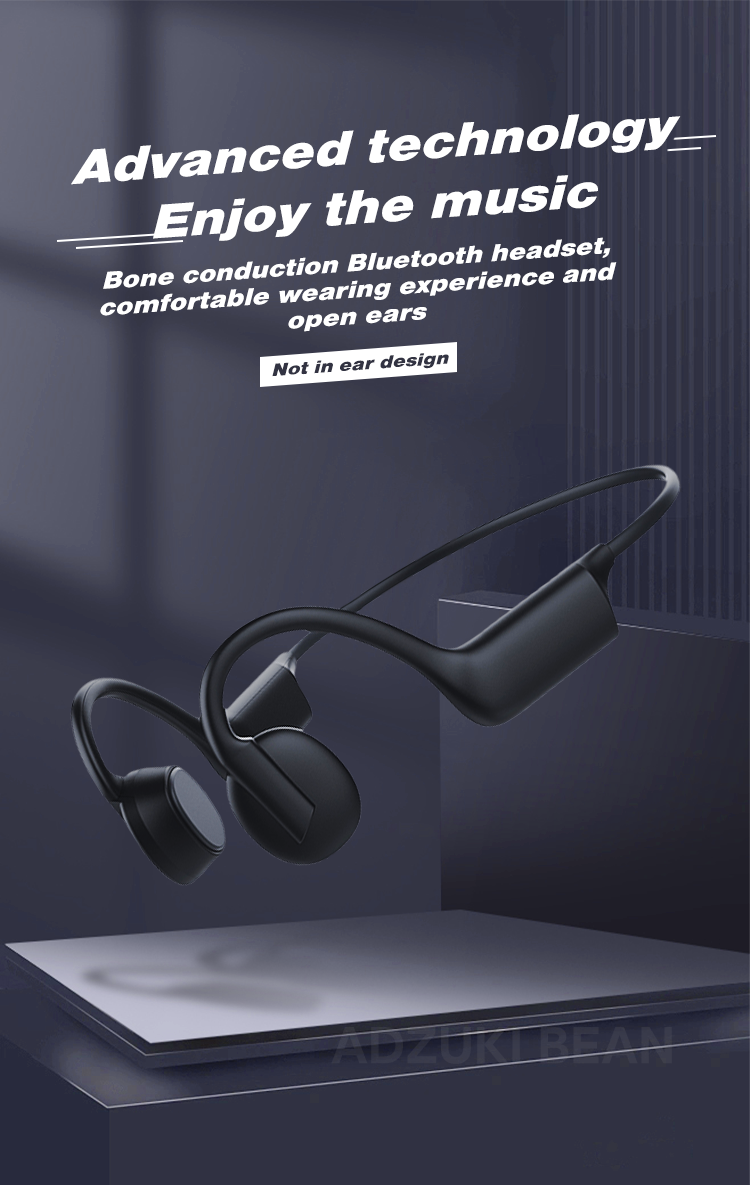 SPRISE K08 Bone Conduction Wireless Bluetooth Headset Earphone Long ...