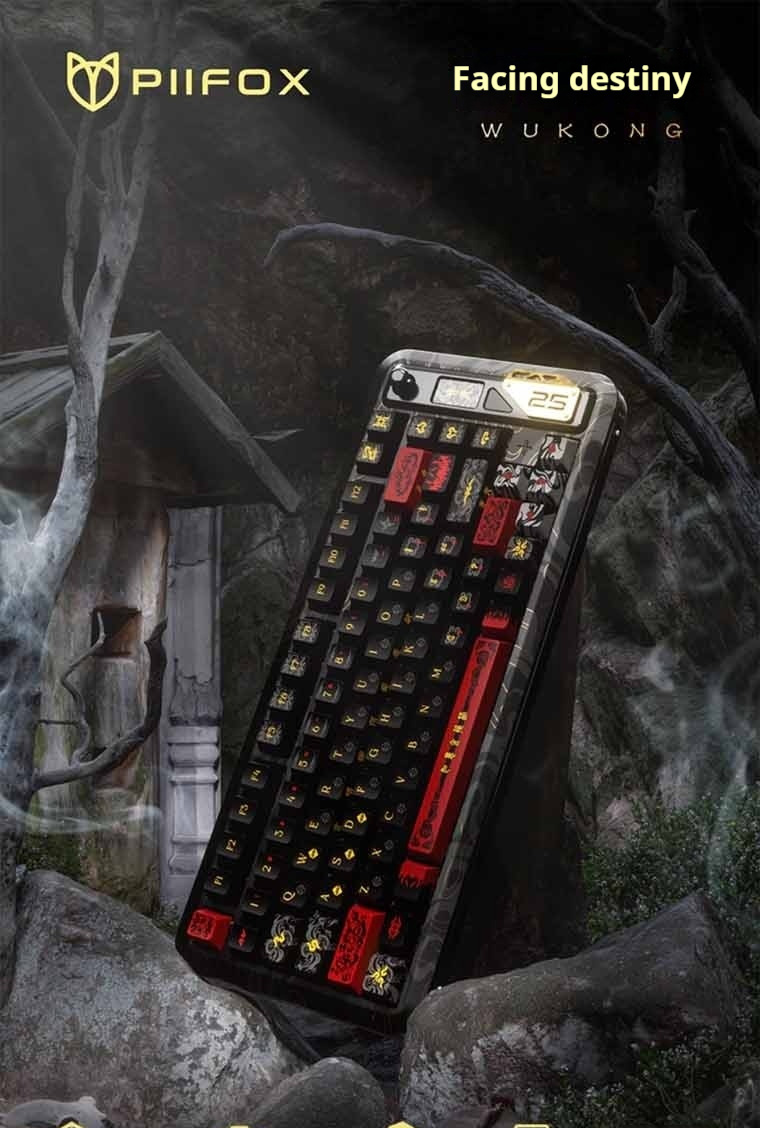 PIIFOX "Black Myth: Wukong" Customized Keyboard Heat Sublimation ...