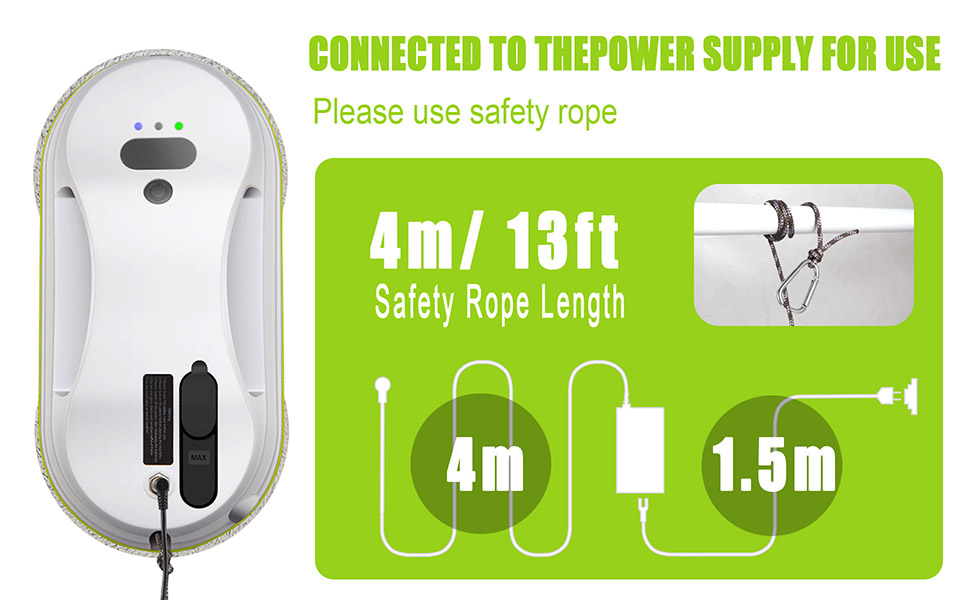 New Hands-free Window Cleaning Robot with Auto Water Spray,Smart Window ...