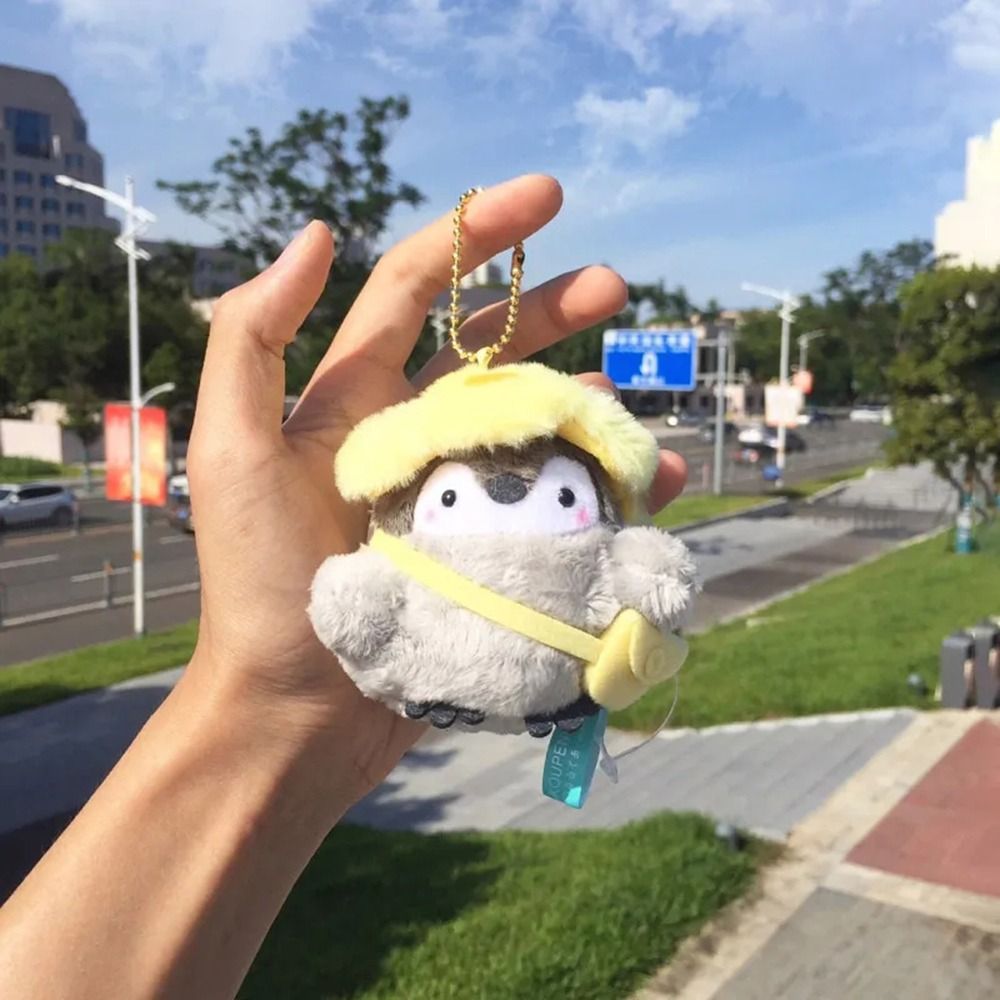 AOPHEKM Penguin Plush Key Ring, Cartoon Plush Doll Penguin Keychain ...