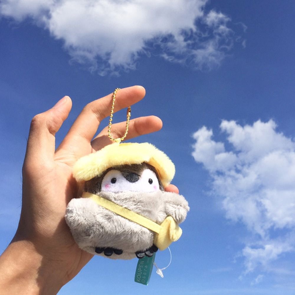 AOPHEKM Penguin Plush Key Ring, Cartoon Plush Doll Penguin Keychain ...
