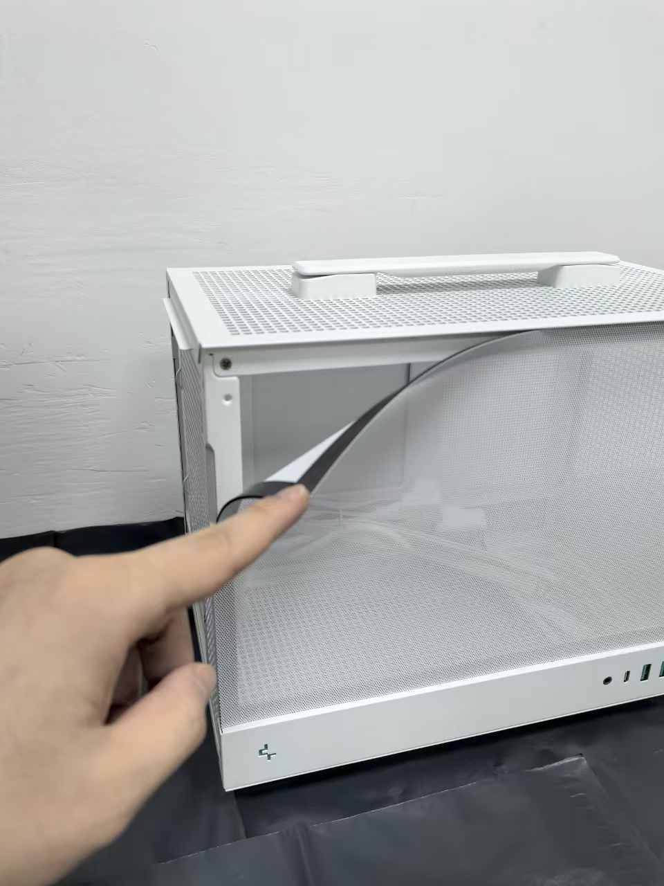 DeepCooL CH160 Chassis Dustproof Mesh DIY Custom Dustproof PVC Flexible ...