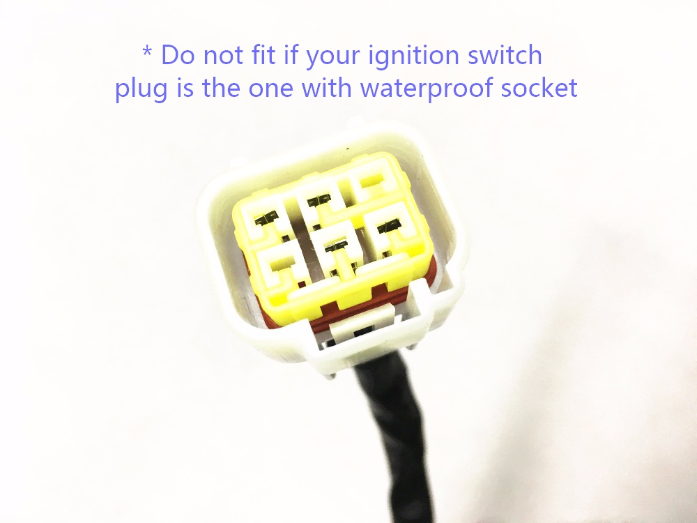 Ignition Switch / Ignition Lock (with Old-type Connector) for ...