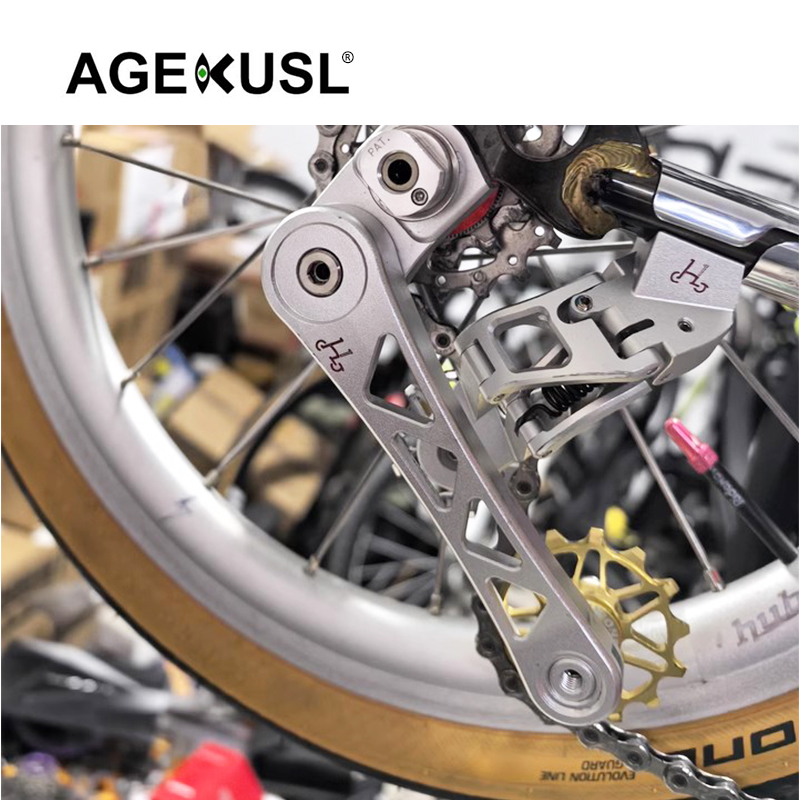 UnionJack Bike Rear Derailleur Chain Pulley Roller Wheel Guide Wheels Ceramic Use For Brompton ...