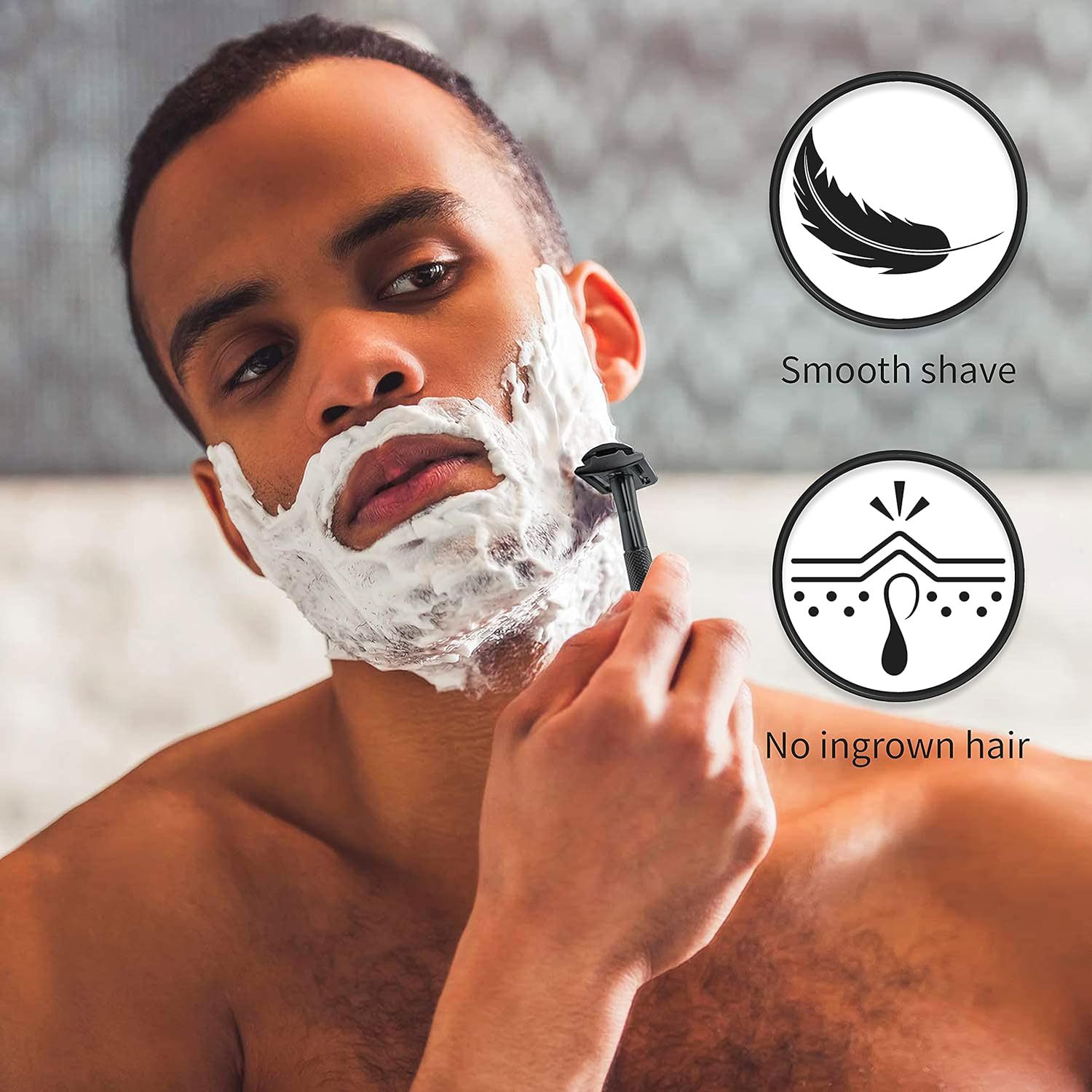 Men's Manual Old-Fashioned Shaving Razor,Men's Razor,Old-Fashioned ...