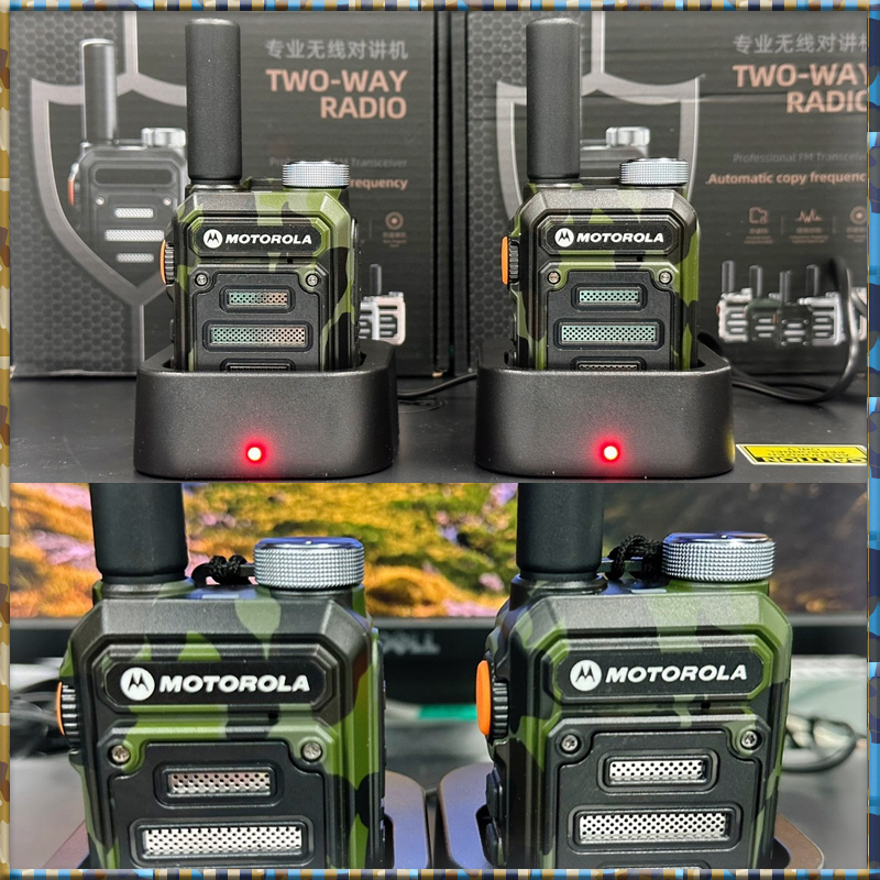 2023 NEW Upgraded Professional Set Motorola Mini Walkie Talkie G63/V6R ...