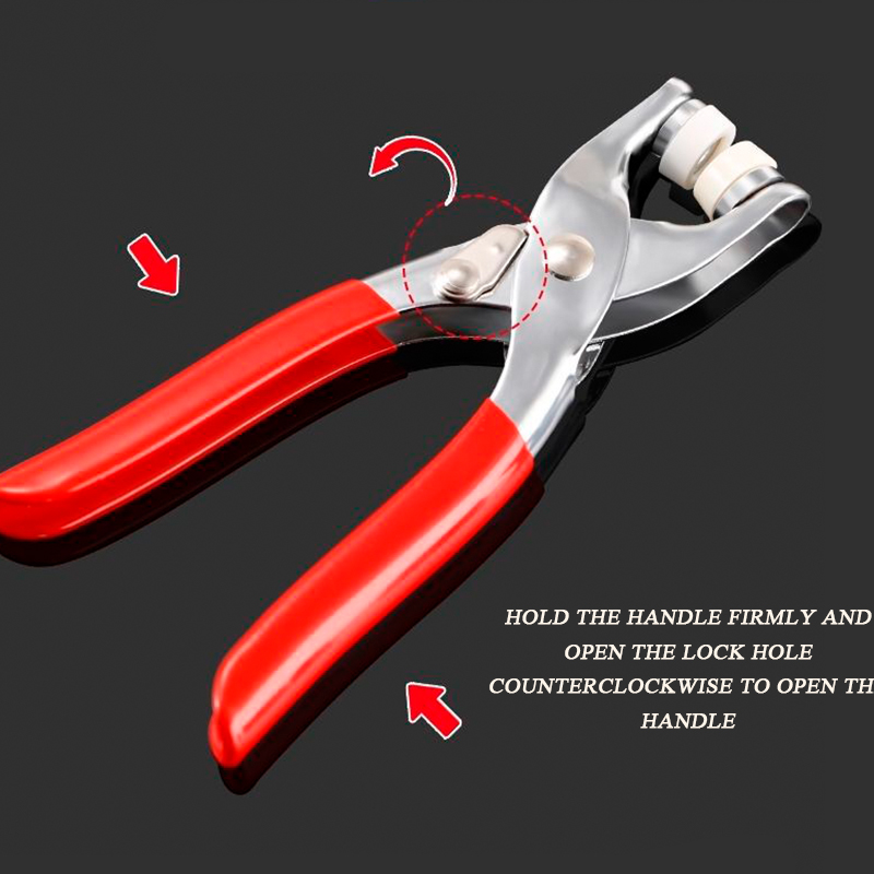 100 Sets 10 Colors Button Plier Tool Metal Snap Button Plier Set ...