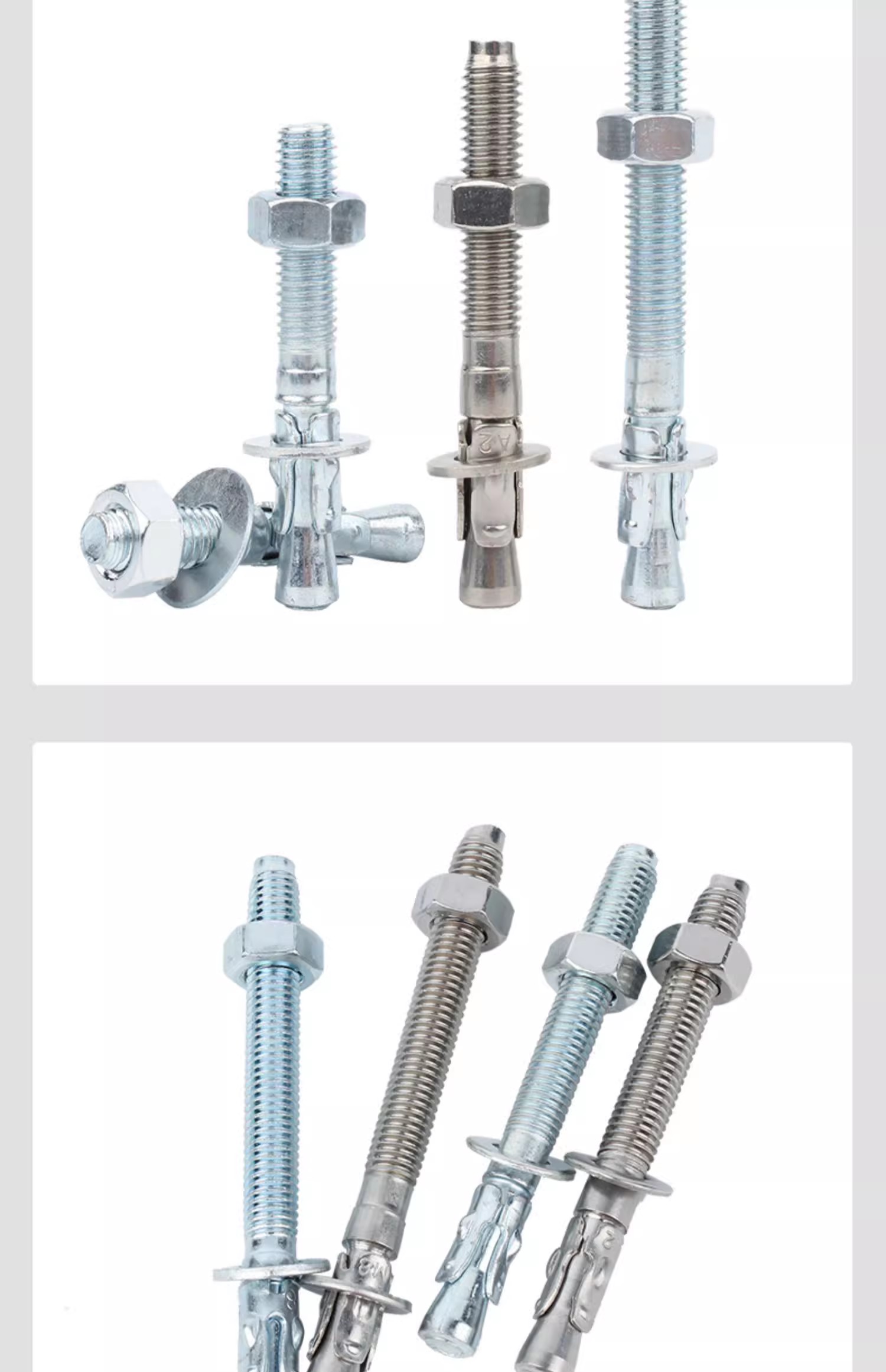 304 stainless steel galvanized wedge anchor | wall plug | expansion ...
