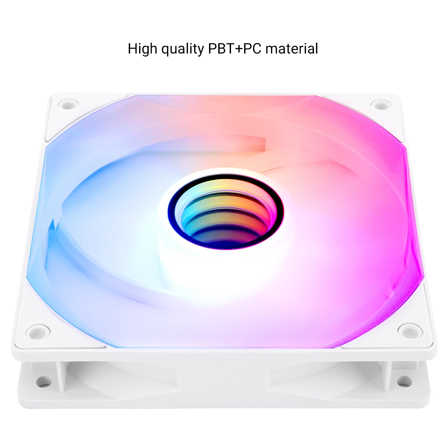 Thermalright TL-C12W-S White ARGB CPU Case Fan 120mm 1500RPM Fan Mirror ...