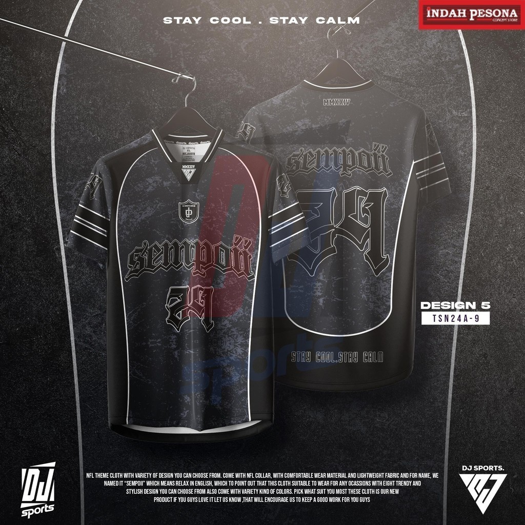 Sport️ Jersey Nfl Jersey Unisex T-Shirt Size S-5xl Baju Jersi Lengan ...
