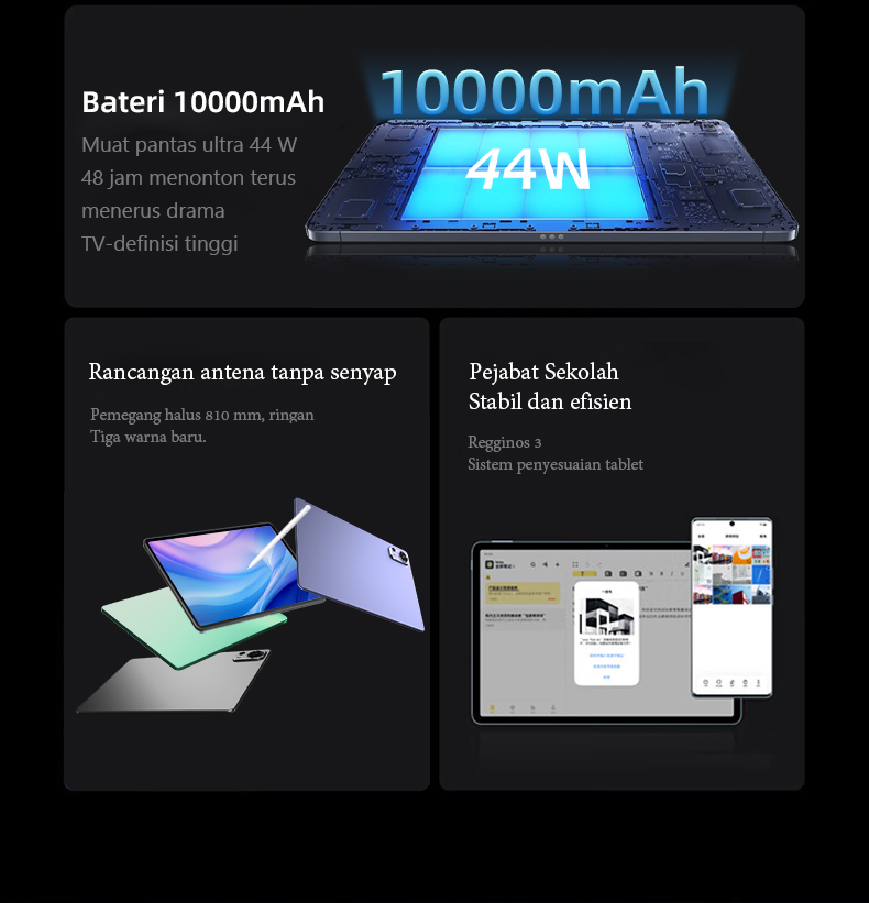 Tablet Galaxy Tab M9pro 10.8-inch 16GB+1TB smart tablet Android tablet supports SIM card for ...