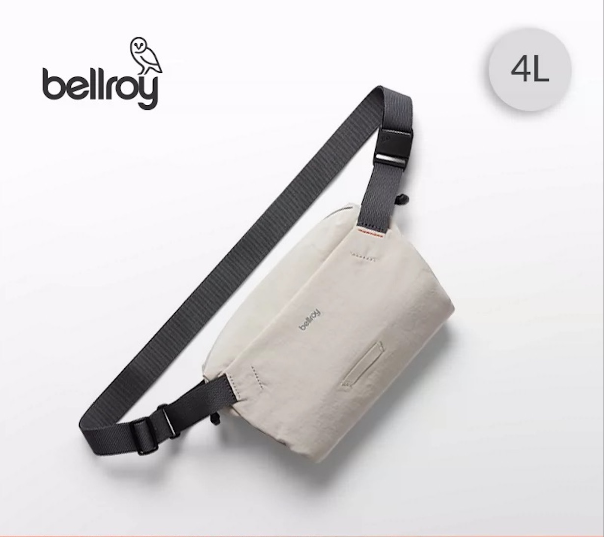 Bellroy Australia Lite Sling 4L Lightweight Chest Shoulder Bag Commuter ...