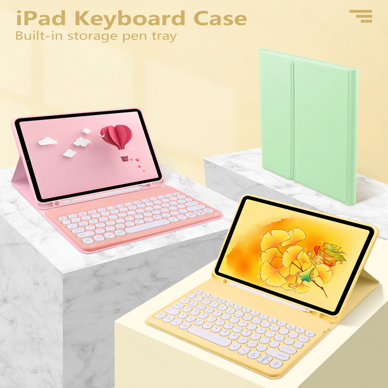 Case with Keyboard For Redmi Pad SE 11 Pro 12.1 2024 Redmi pad 2 11 ...