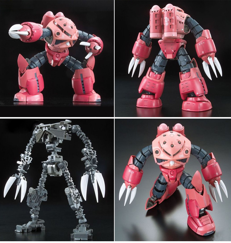 New Red Crab Gundam Xia Ya Crab 019 HG1/144 Masha Red Comet Assembled ...