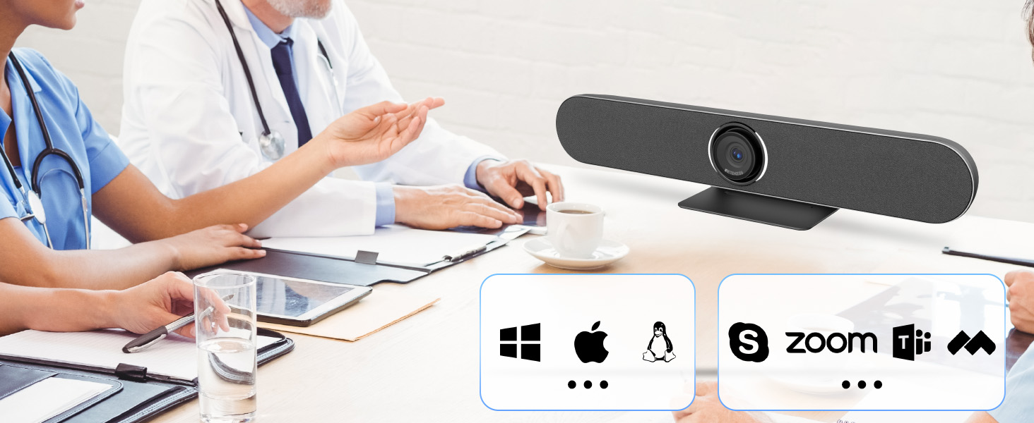 Retekess TC201 Conference Room Camera Video Conferencing System 120 ...