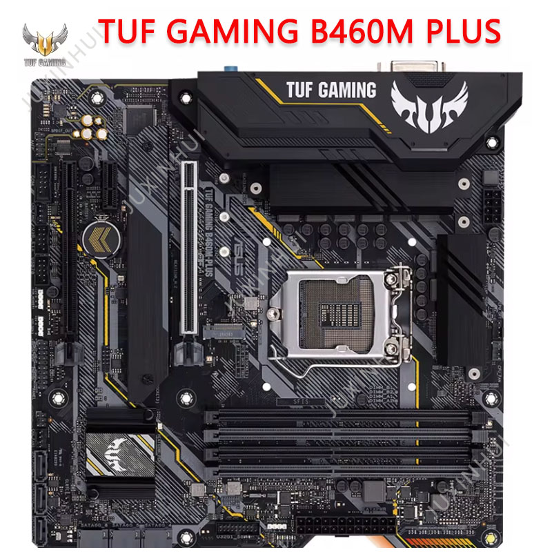 ASUS TUF GAMING B460M-PLUS (WI-FI) Heavy Cannon Motherboard Intel B460 ...
