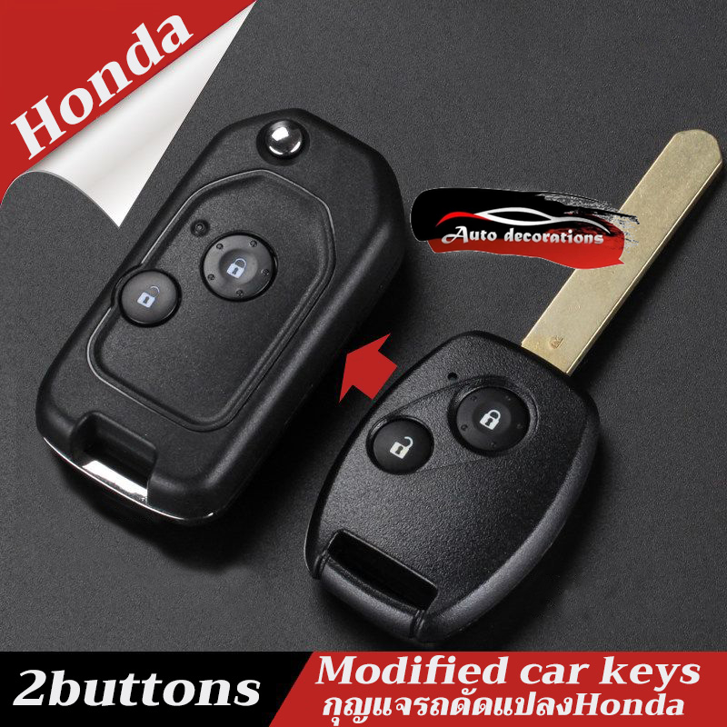 Honda car key modification replacement shell for Honda Jazz City Brio ...