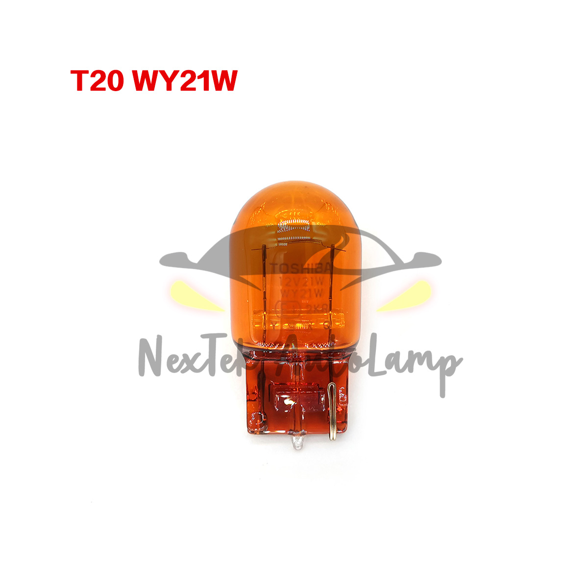 TOSHIBA T10 T13 T15 T20 C8W 12V Amber Light Standard Original Halogen ...