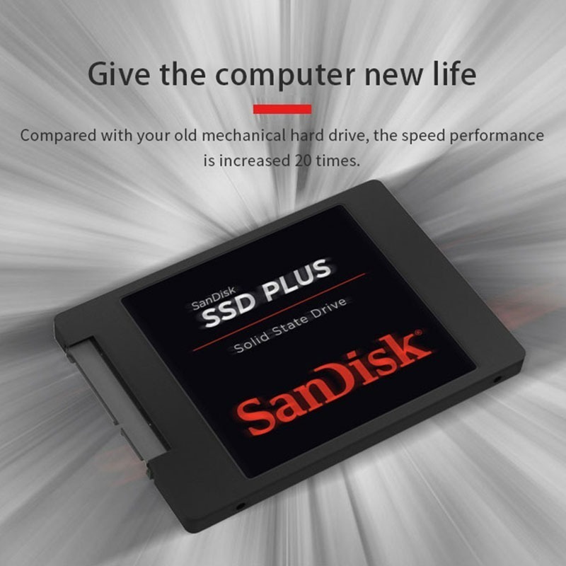 SanDisk SSD PLUS 2.5" 480GB 1TB SATA III Internal Solid State Drive (SSD) SDSSDA-1TB | Shopee ...