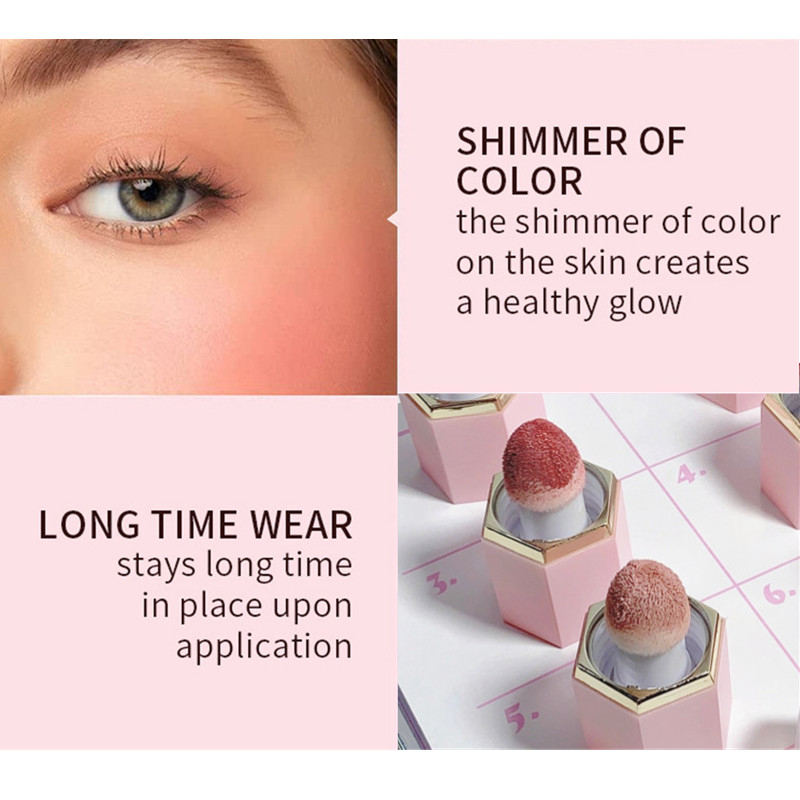 GEGE BEAR Face Liquid Blusher Makeup Long-lasting Matte Make Up Natural ...