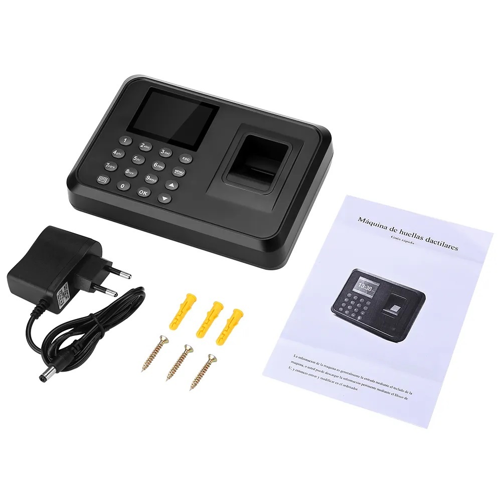 F01 Fingerprint Attendance Machine 2.4" TFT LCD Screen Intelligent ...