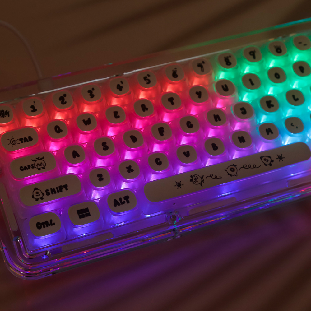 Patrick Star PBT 140keys Keycaps/set Dye-Sublimation MOA Profile Custom ...