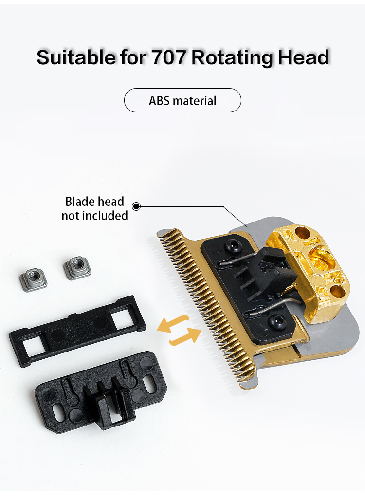 707 Electric Hair Clipper Replacement Head Base - Compatible Guide ...