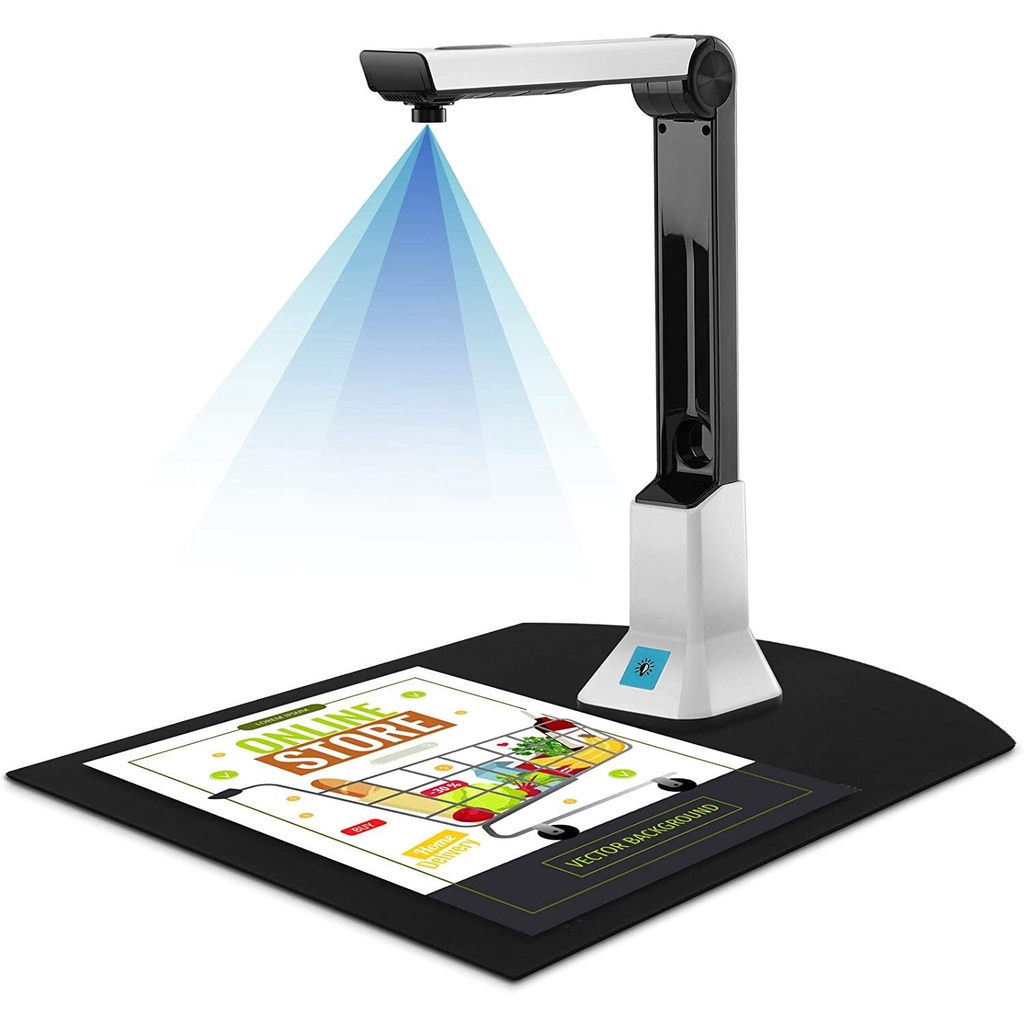 Kinghun High Definition Doc Scanner BK50 Portable 8 Mega-pixel Capture ...