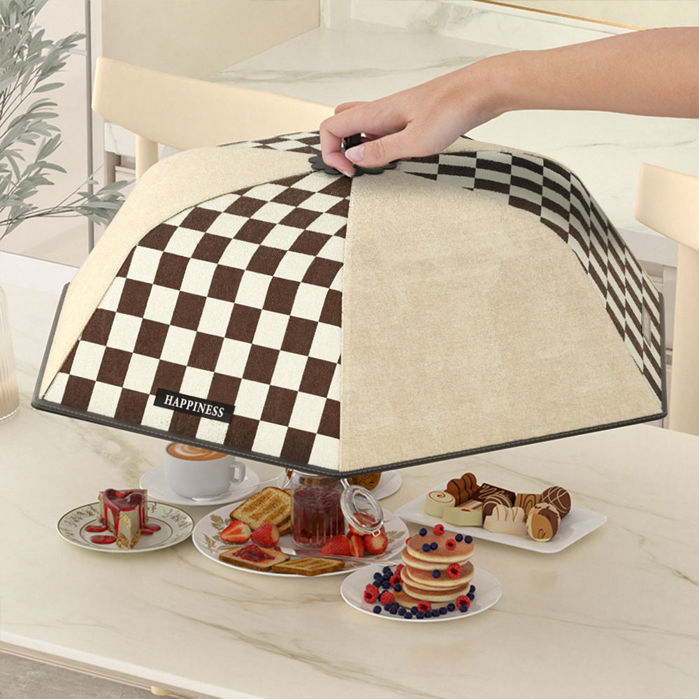 Insulated Food Cover, Hot Collapsible Food Tent Thermal Pop Up Umbrella ...