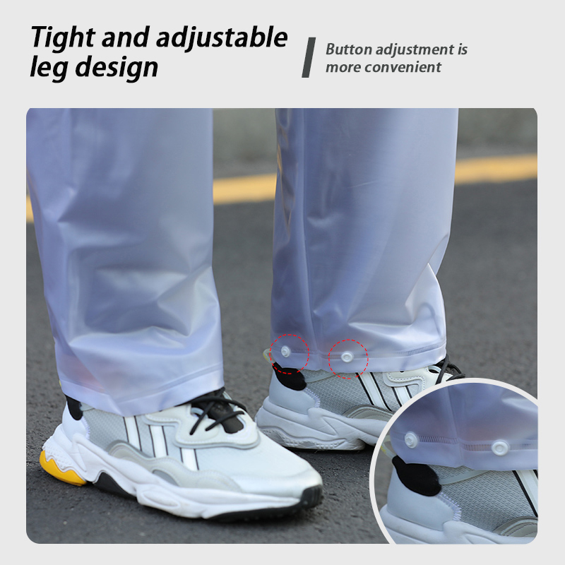HOTOP Split Rain coat Set for Motorcycle Unisex Rain Coat Brim High ...