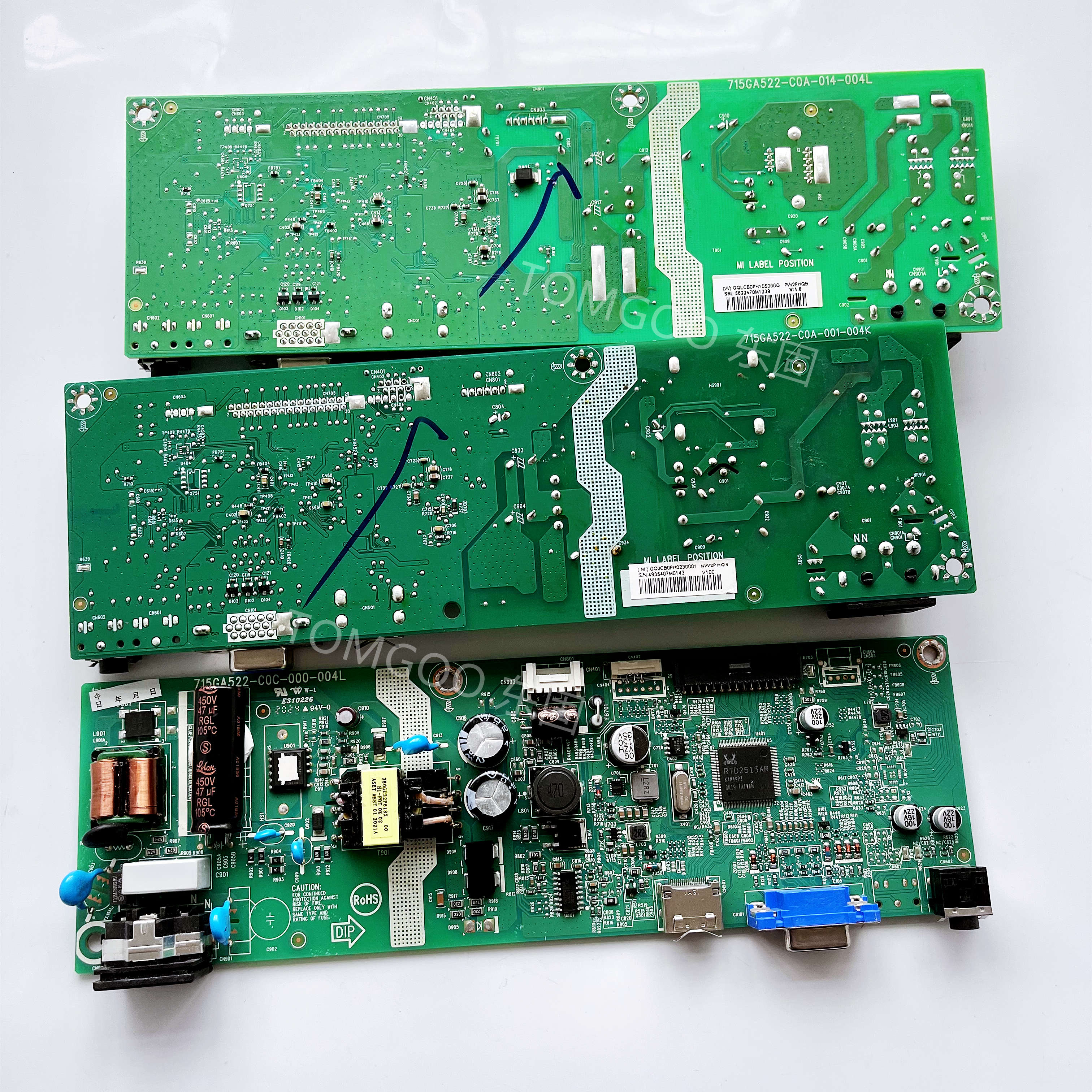 LCD TV 241V8 Power Board 221V Main Board 271V8 Driver Board 715GA522 ...
