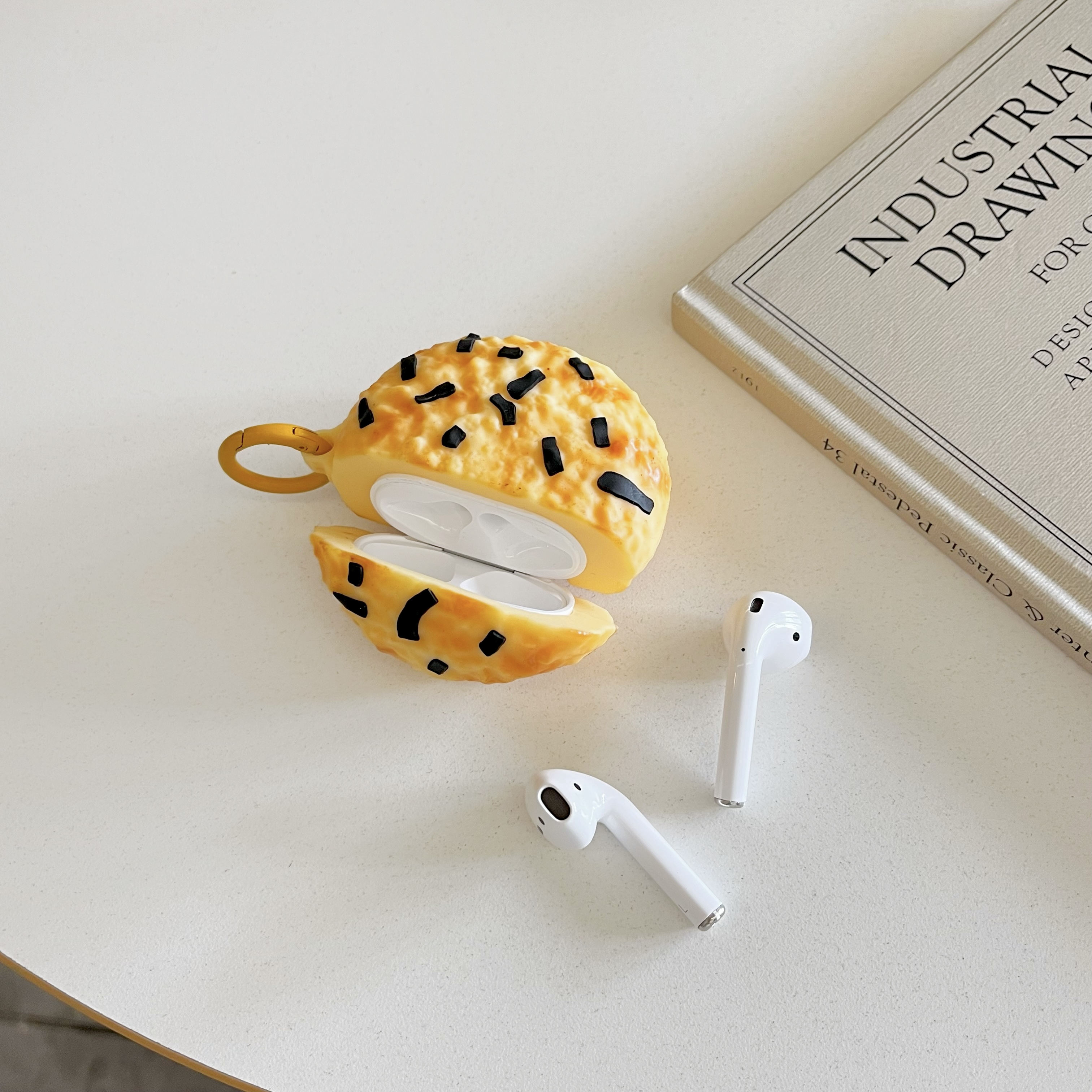 3D Cartoon Rice Cake Case for AirPods Pro2 Airpod Pro 1 2 3 Bluetooth ...