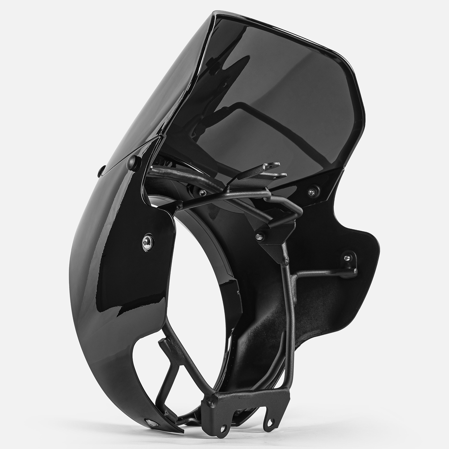 LJBKOALL Motorcycle Headlight Fairing Front Cowl Mask Cover Fork ...