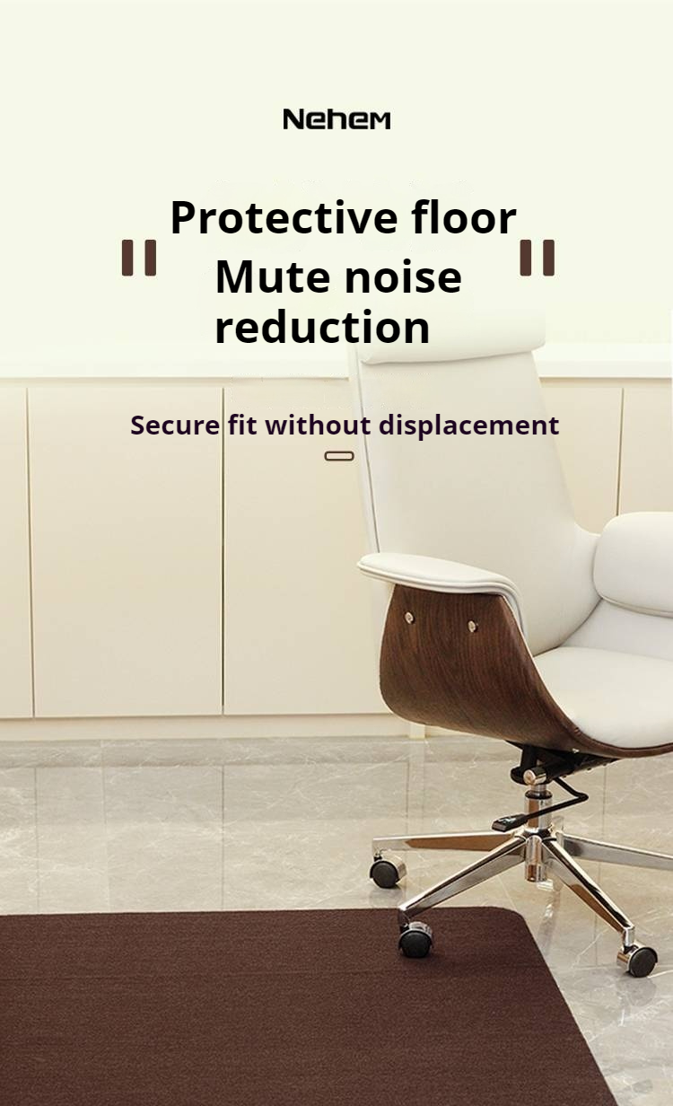 Nehem - 139×100cm Anti slip soundproof esports large karpet office ...