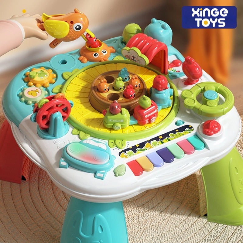 ⭐COD⭐Baby Activity Table Learning Table - Educational Learning Musical ...